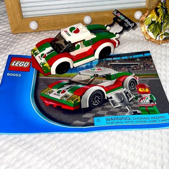 Lego | Toys | Lego City 6053 Race Car Wman And Manual Instructions ...